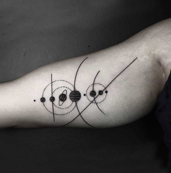4 de los mejores diseños de tatuajes geométricos